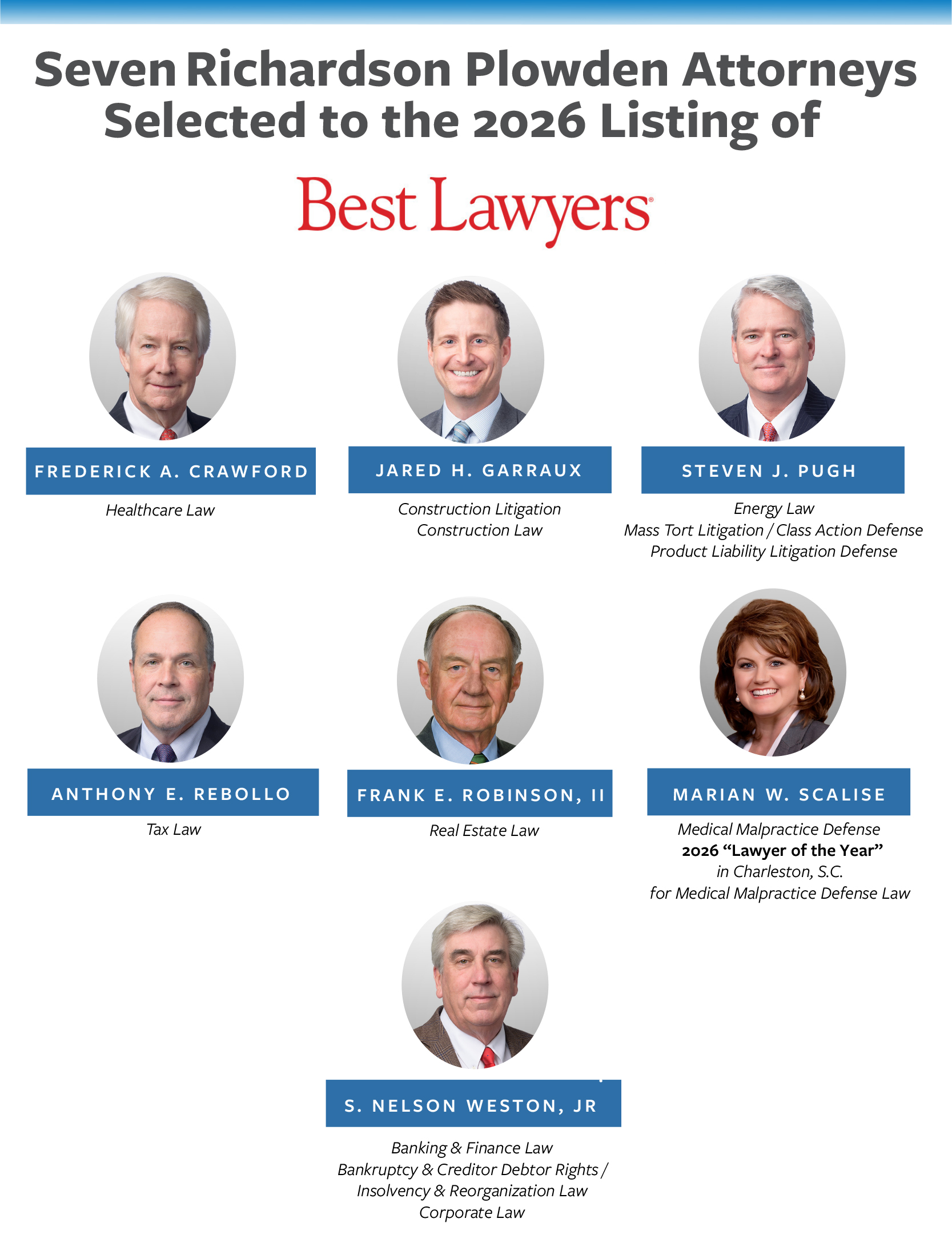 Seven Richardson Plowden Attorneys Named to the 2026 Best Lawyers in ...